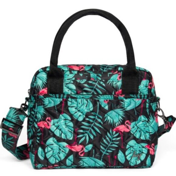 lug | Bags | Lug Jive Crossbody Bag Flamingo Black | Poshmark